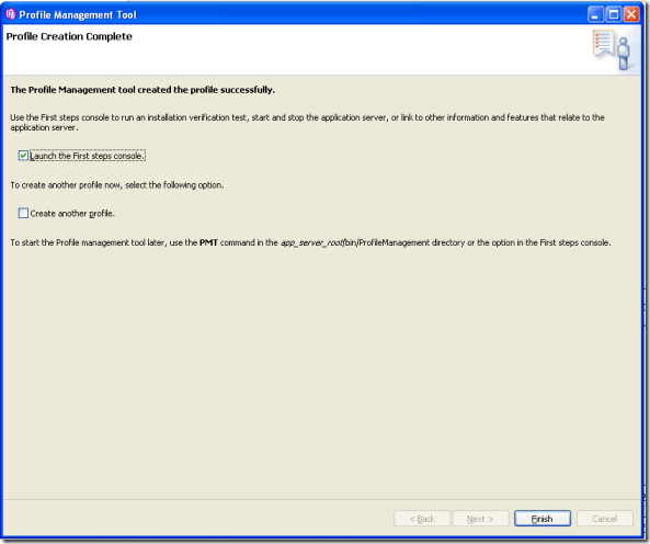 Was Websphere Application Server How To Create Profile For Websphere Application Server V61